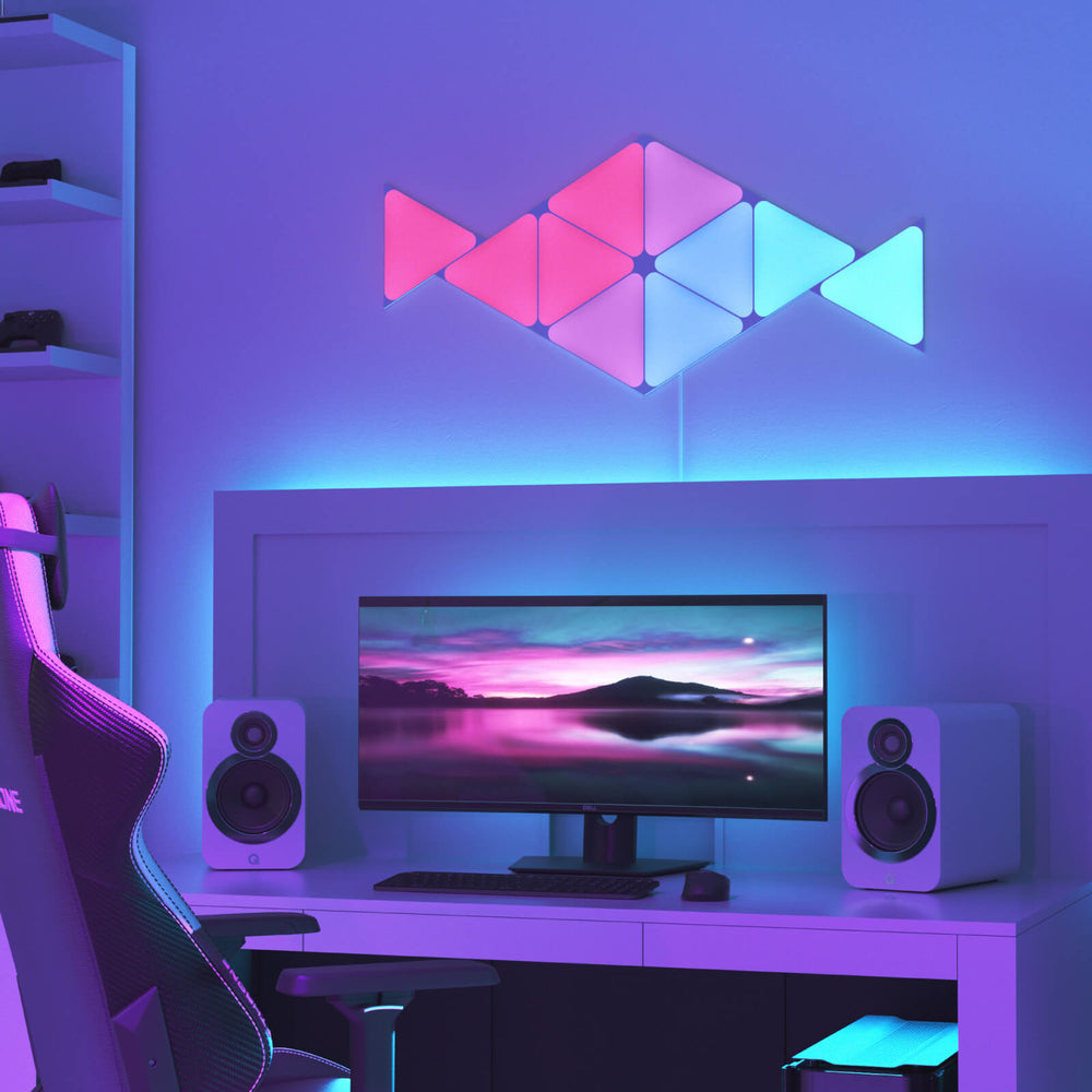 Nanoleaf Shapes Triangles Expansion | Smart LED Light Panels – Nanoleaf ...