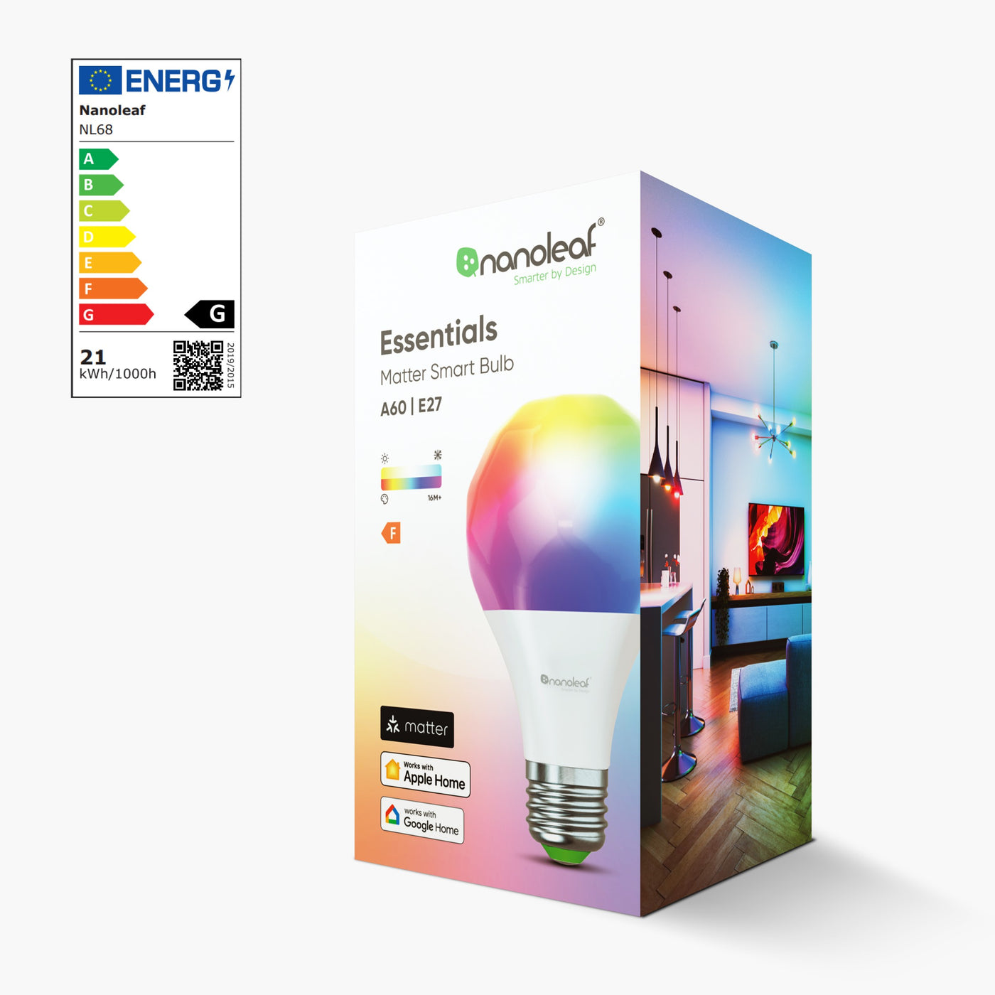 Nanoleaf Matter Thread Bulb (E27) | Smart LED Light – Nanoleaf Shop UK